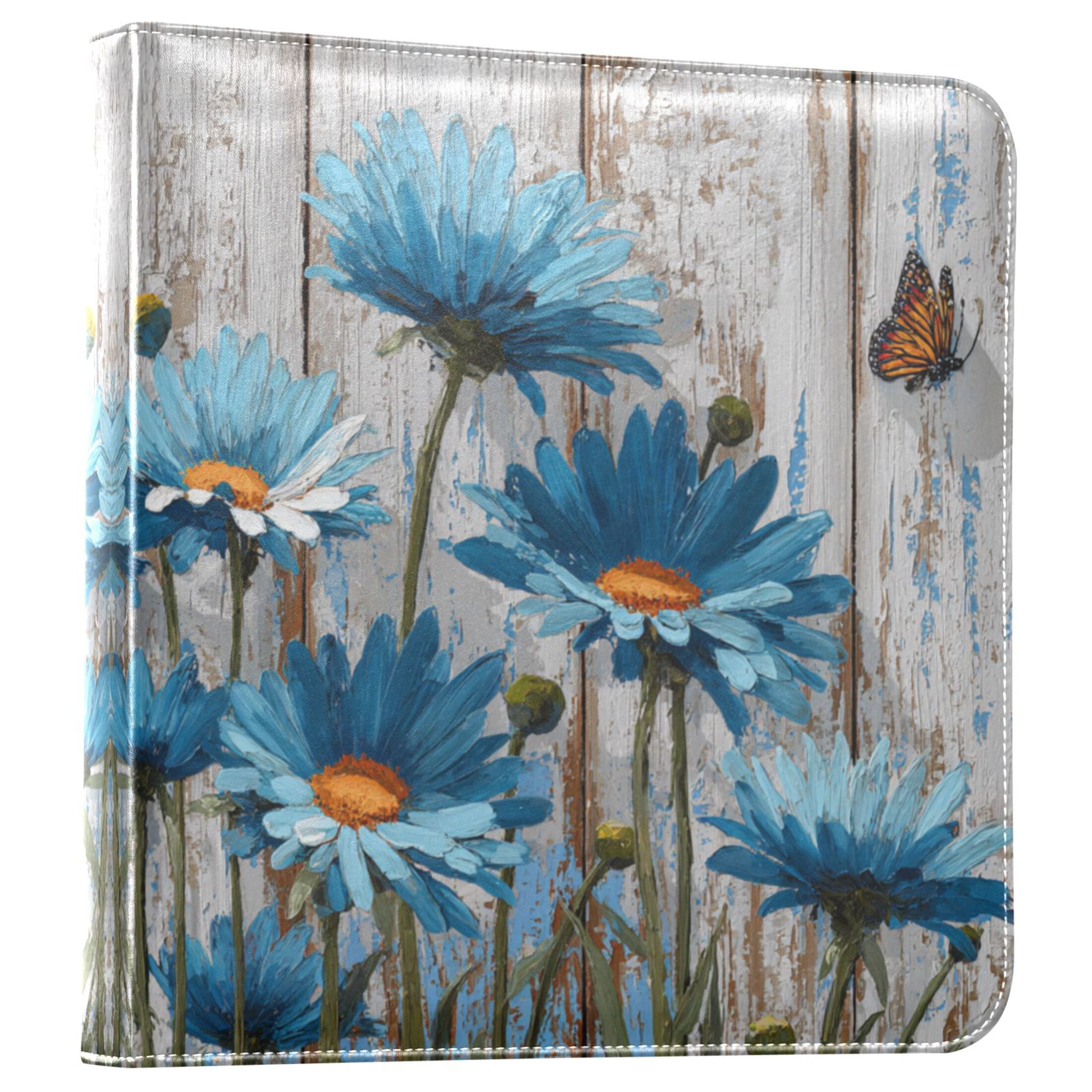 Photo Album 11.8x11.2 Inch Leather Cover Photo Book Scrapbooking Albums ...