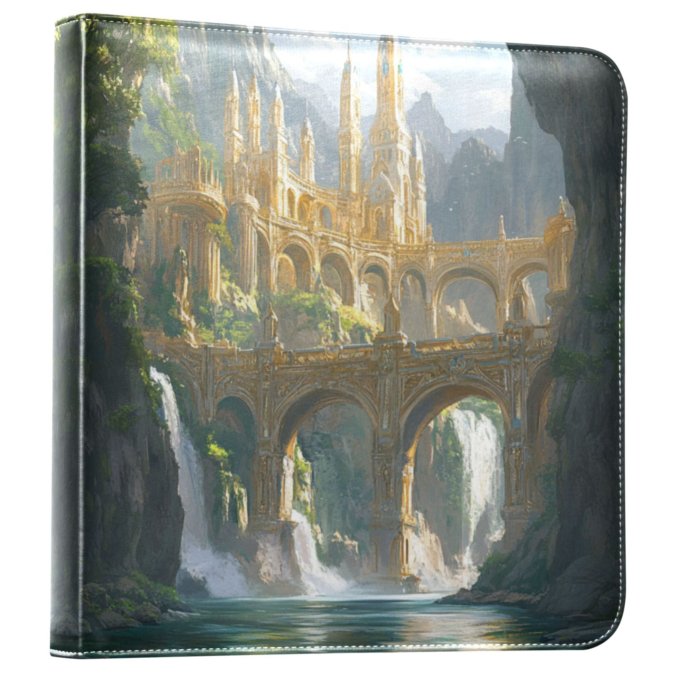 Photo Album 11.8x11.2 Inch Leather Cover Photo Book Scrapbooking Albums ...