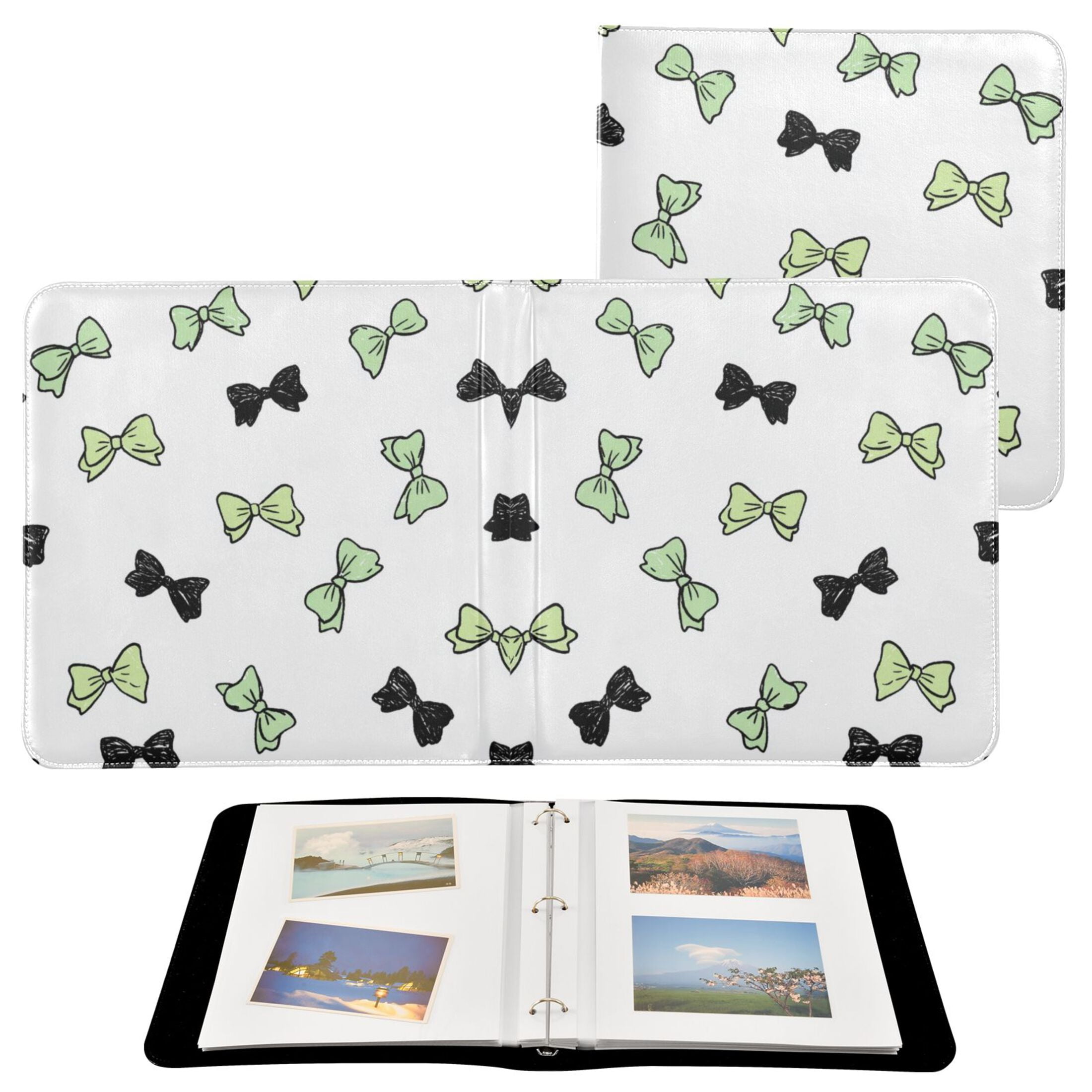 Photo Album 11.8x11.2 Inch Leather Cover Photo Book Scrapbooking Albums ...