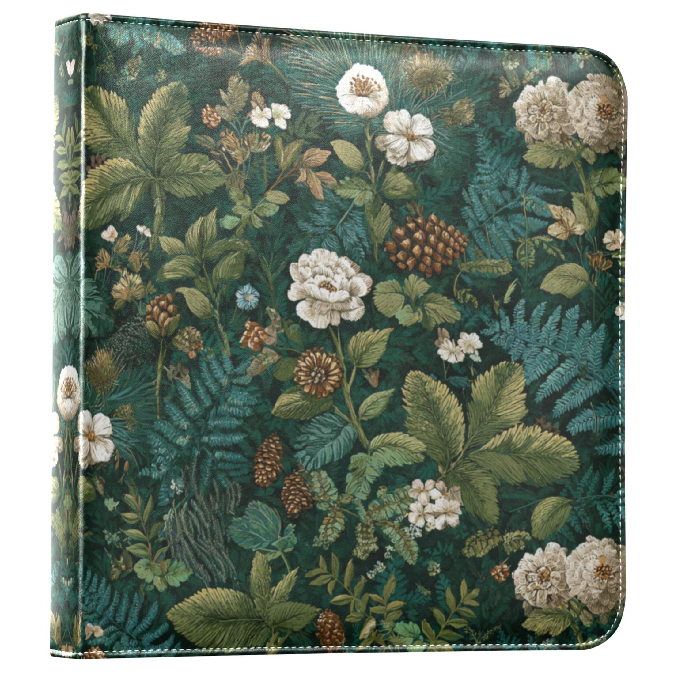 Photo Album 11.8x11.2 Inch Leather Cover Photo Book Scrapbooking Albums ...