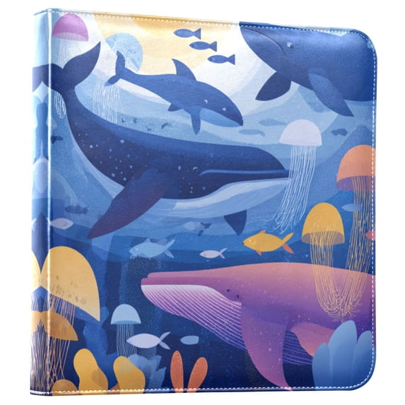 Photo Album 11.8x11.2 Inch Leather Cover Photo Book Scrapbooking Albums ...