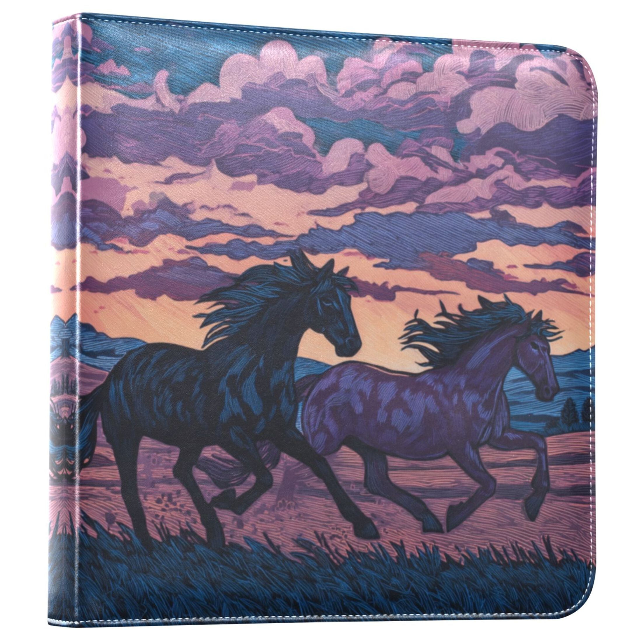 Photo Album 11.8x11.2 Inch Leather Cover Photo Book Scrapbooking Albums ...