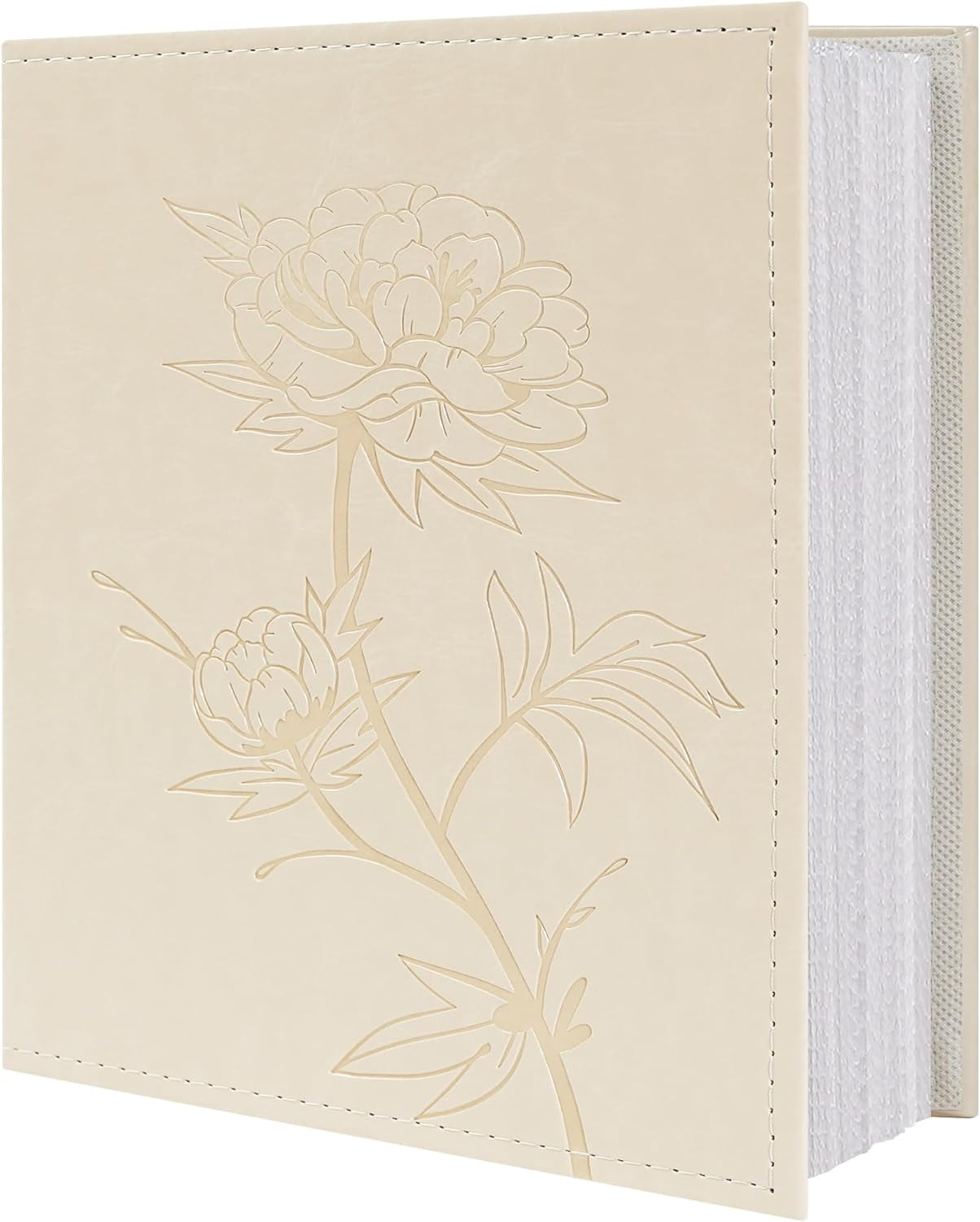 Photo Album 400 4×6 Photos Vegan Leather Cover Photo Book Vertical ...