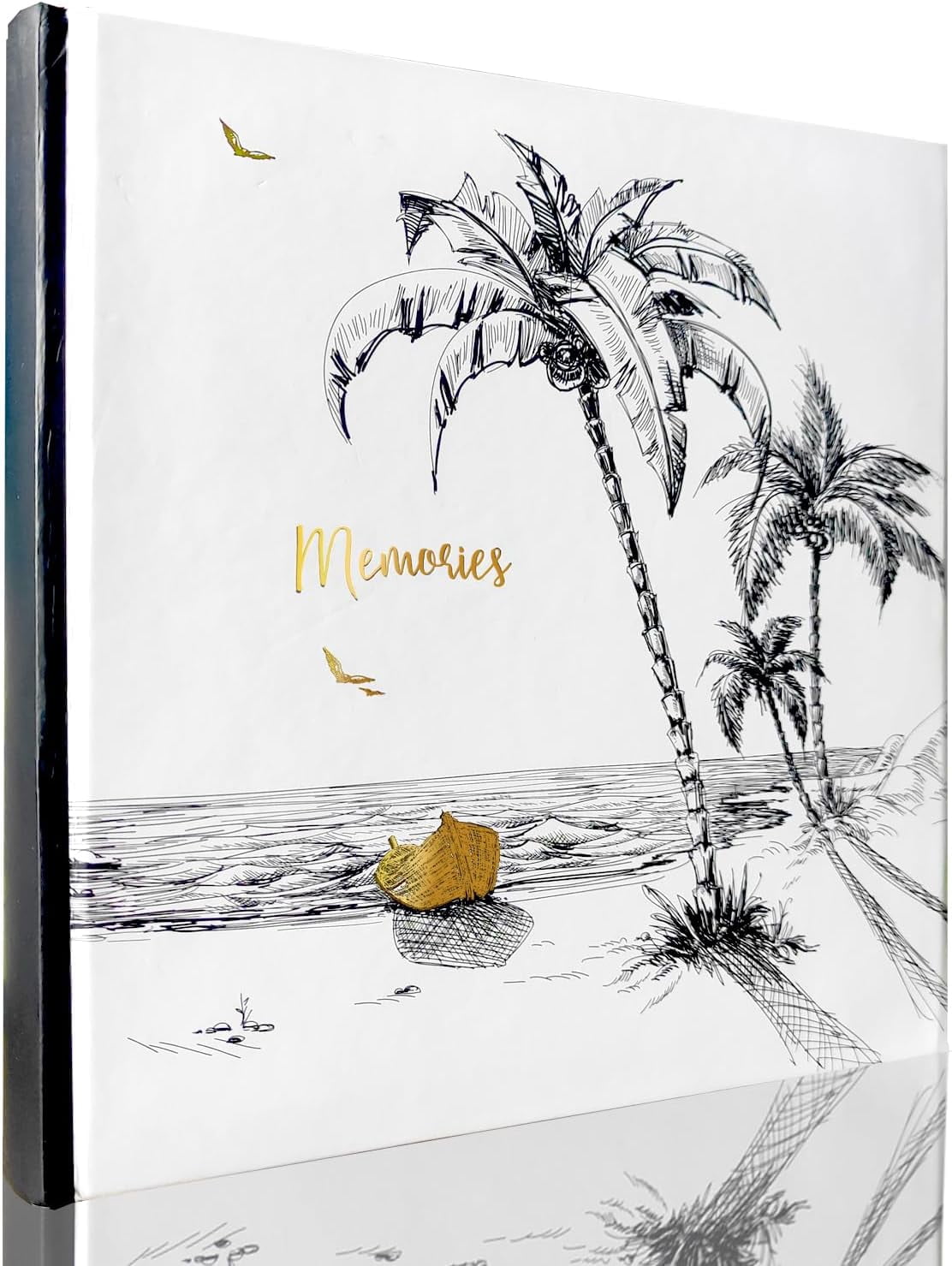 Photo Album 4x6 160 Photos Two Pictures Per Page, Memo Writing Area for ...