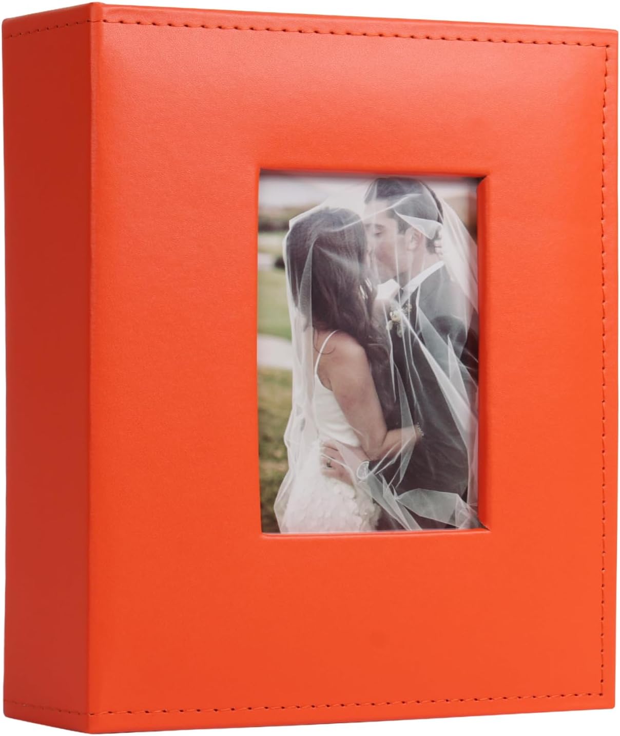 Photo Album 4x6 200 Photos, Leather Cover Wedding Family Photo Albums ...