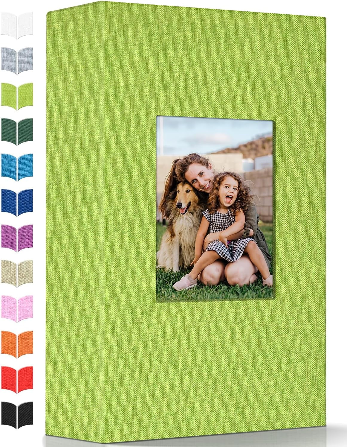 Photo Album 4x6 with 300 Pockets,Slip-in Picture Albums,Linen Cover ...
