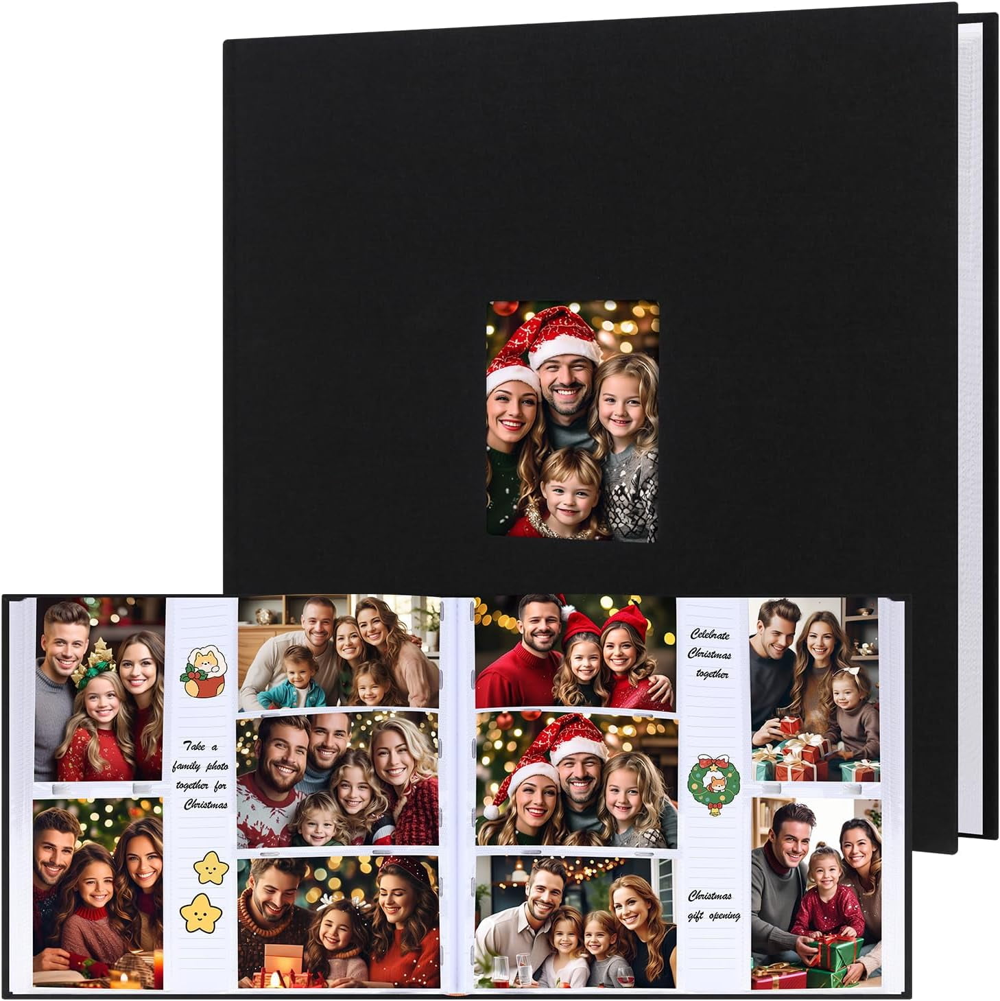 Photo Album 4x6 600 Photos with Writing Space,4 x 6 Photo Book Linen ...