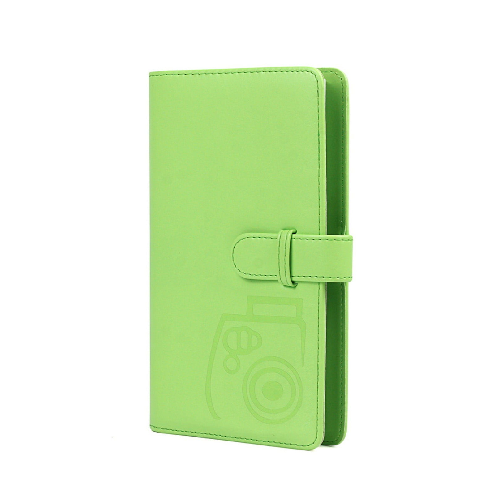 Photo Album,Instant Camera Pocket Photo Album, Leather Cover Insert ...