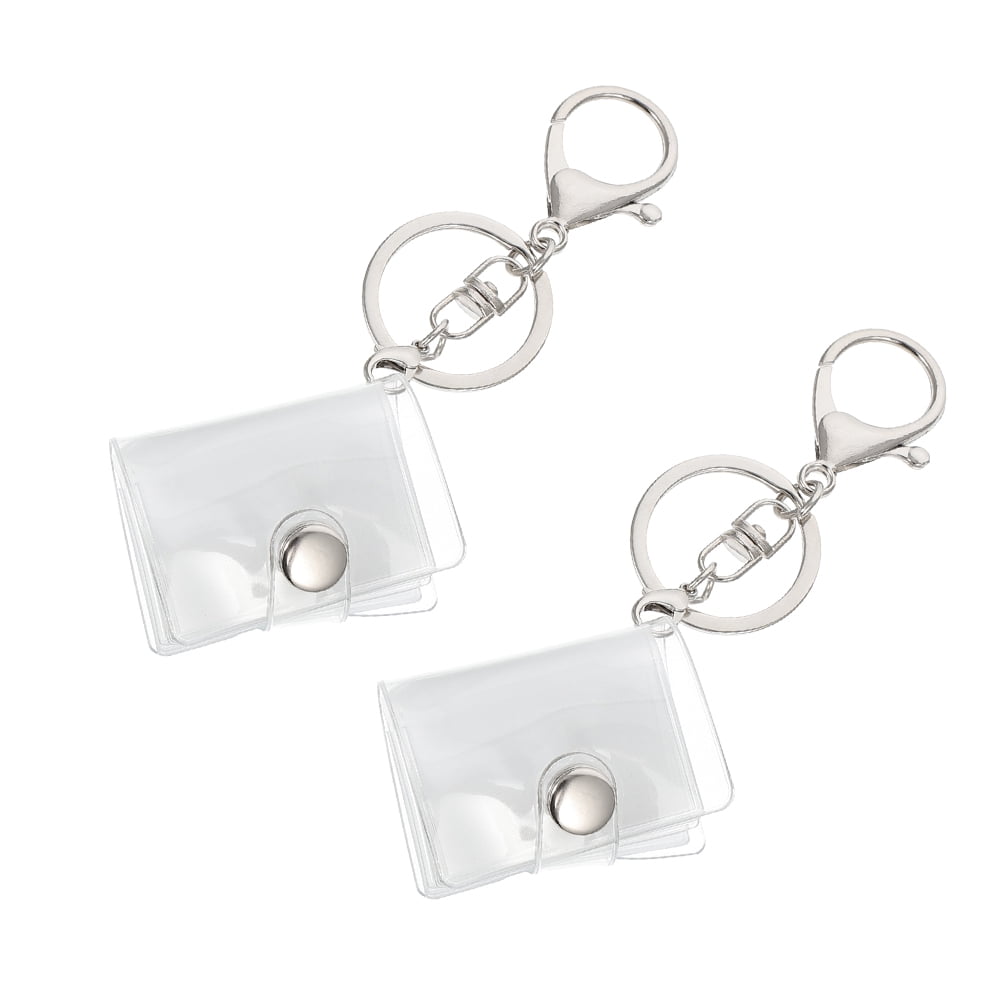 Photo Album Keychain Personalized Custom Picture Keychains Cards Ring ...