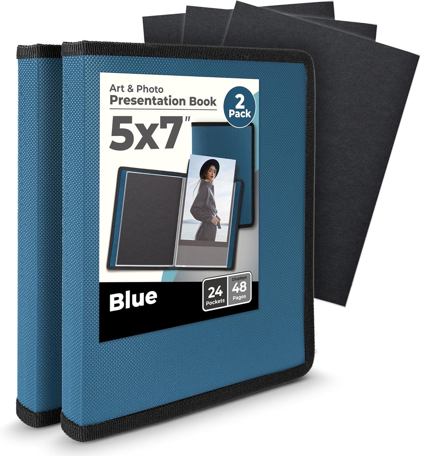 Photo Album , Mounting Paper, Small Art Portfolio Presentation Binder ...