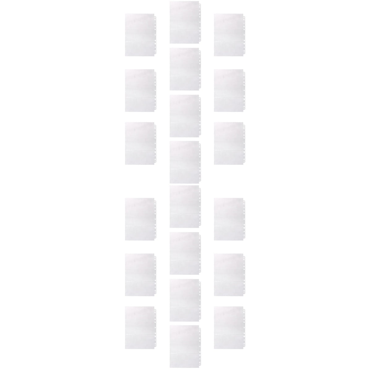 Photo Album Refill Photobook Ticket Holders 9 Pockets Pages for ...