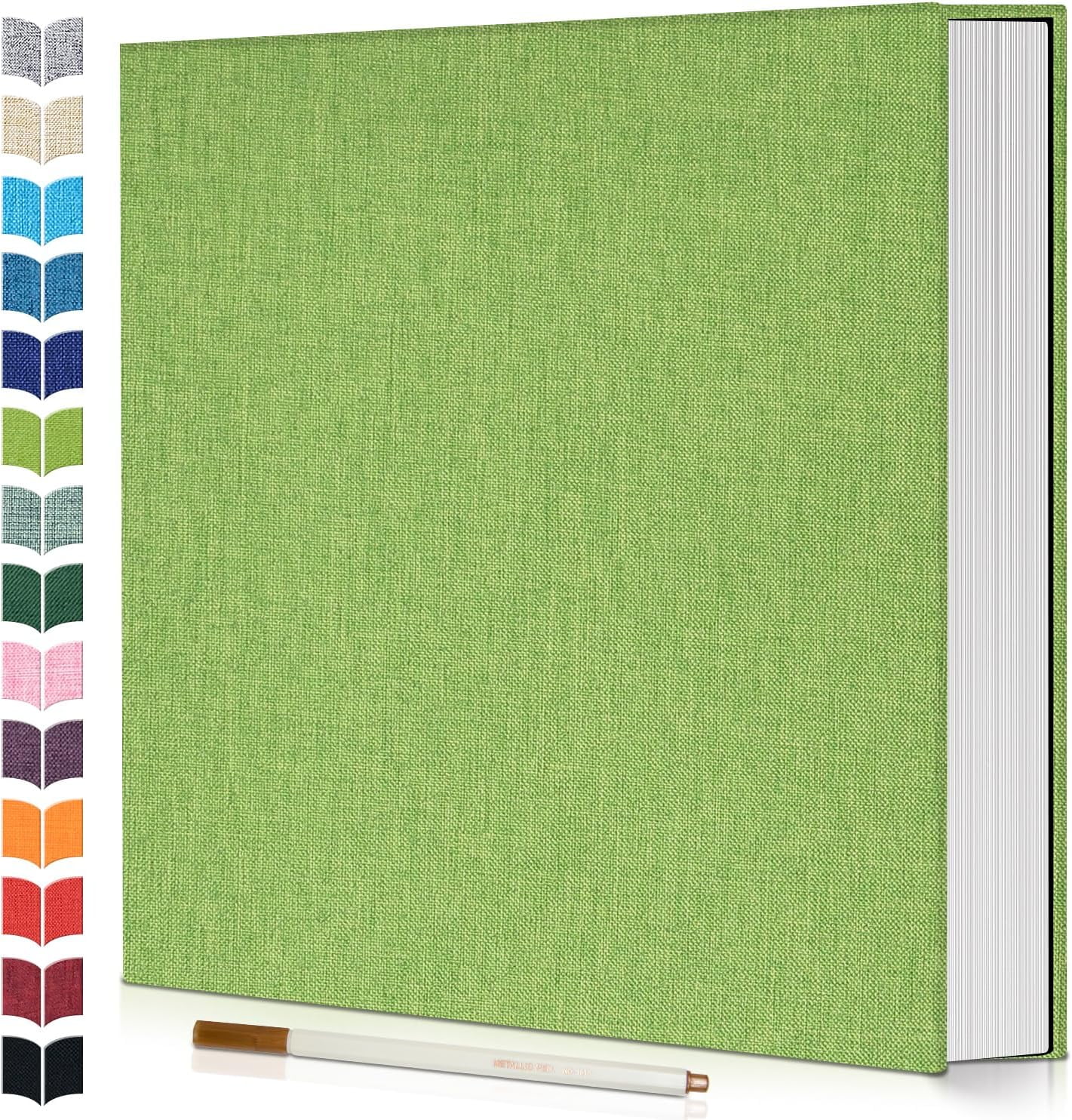 Photo Album Self Adhesive Scrapbook,Large Photo Book for 4x6,5x7,8x10 ...