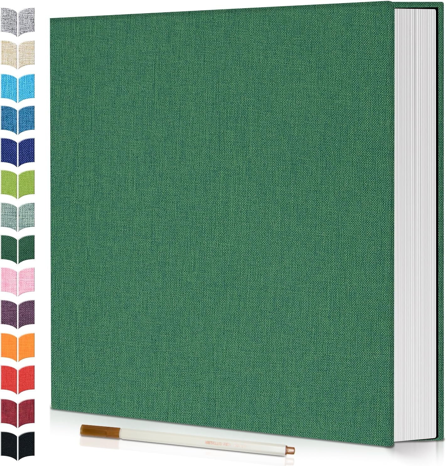 Photo Album Self Adhesive Scrapbook,Large Photo Book for 4x6,5x7,8x10 ...