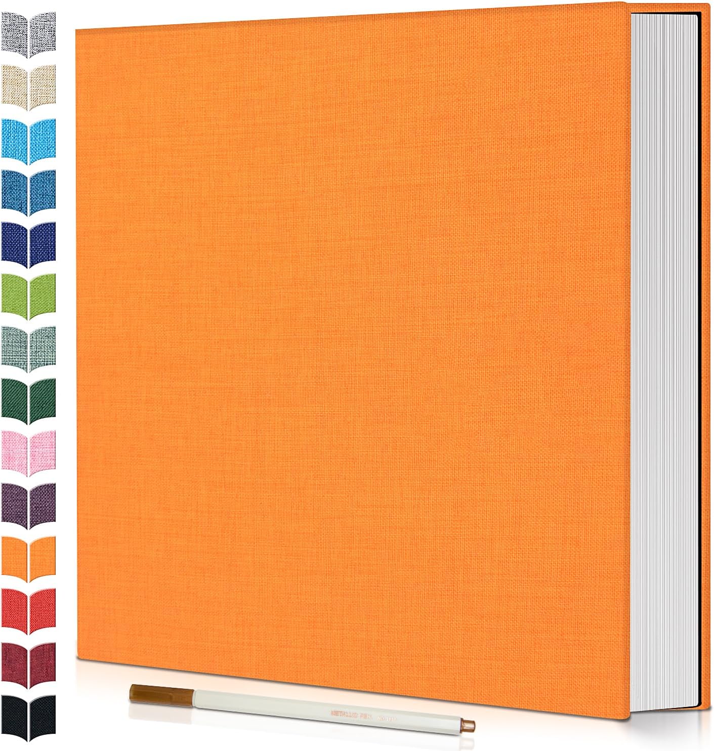 Photo Album Self Adhesive Scrapbook,Large Photo Book for 4x6,5x7,8x10 ...