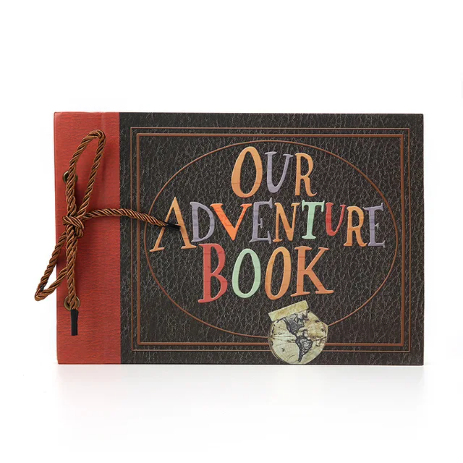 Photo Album Travel Clipbook Adventure Retro Cover Our Adventure Book ...