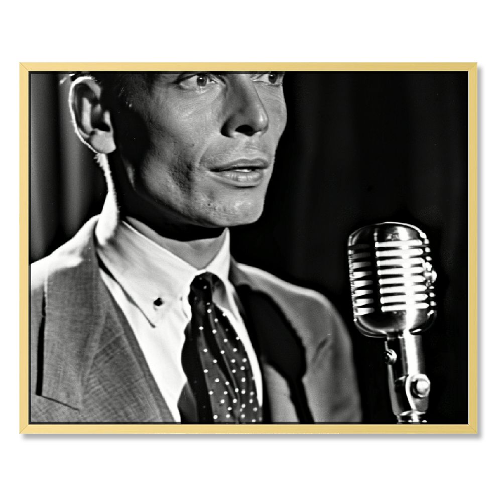 Photo Art Print ~ Famous Historic Picture: Frank Sinatra - Walmart.com