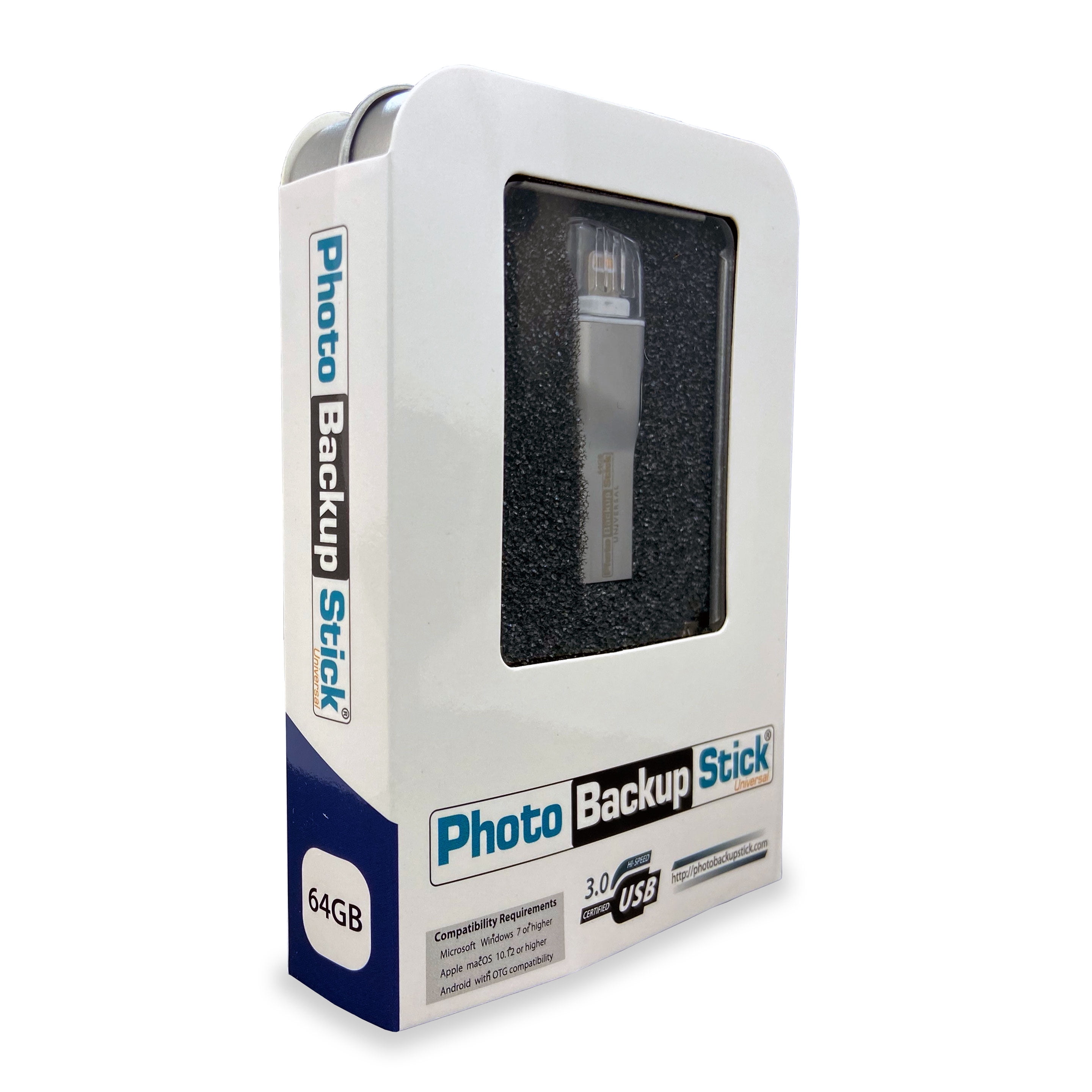 Photo Backup Stick Universal 64GB USB Flash Drive - Walmart.com