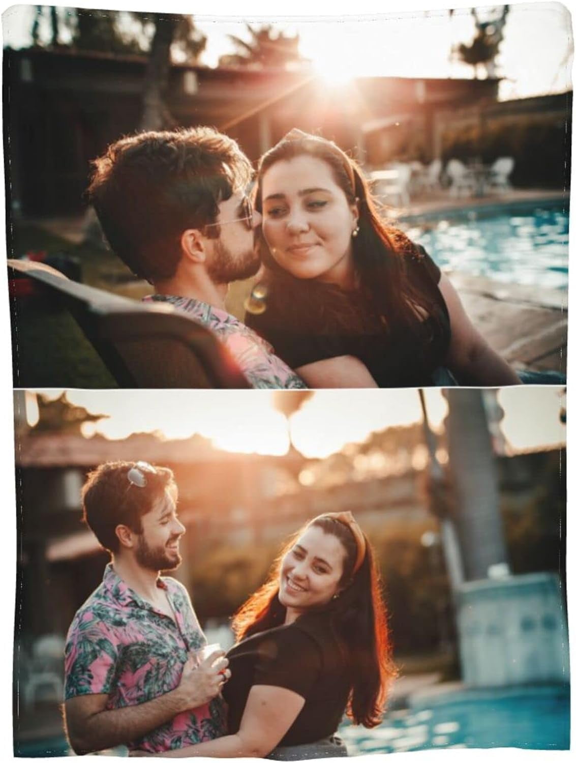 Photo Blankets with Your Own Design, Custom Personalised Blanket with ...