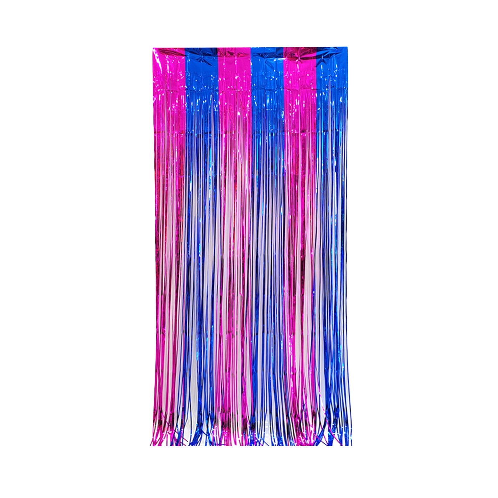 Photo Booth Backdrops Metallic Streamers Foil Fringe Curtains Festive ...