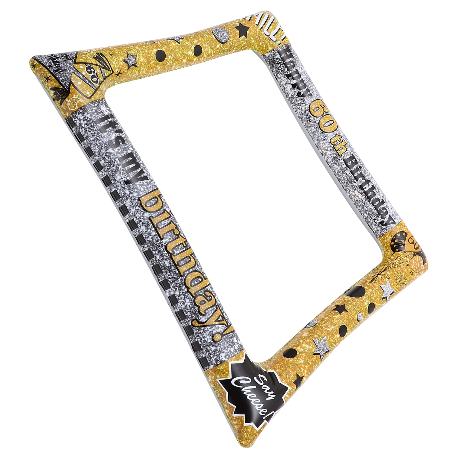 Photo Booth Sign Birthday Inflatable Frame Paper Alternative - Walmart.com