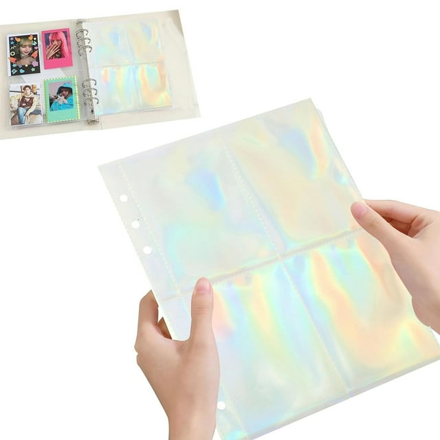 Photo Card Album Binder Kpop, Frosted Photocard Loose-Leaf Album ...