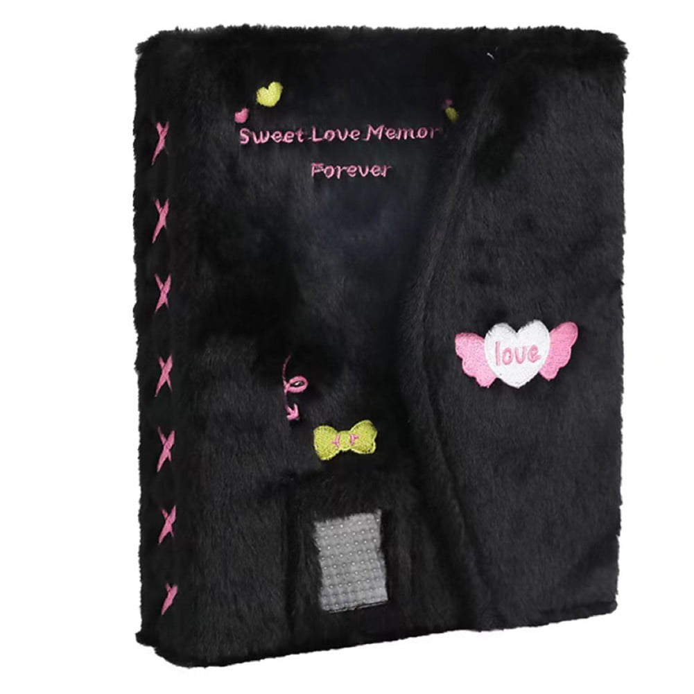 Photo Card Holder Album Photo Storage Cute Style Plush Collection ...