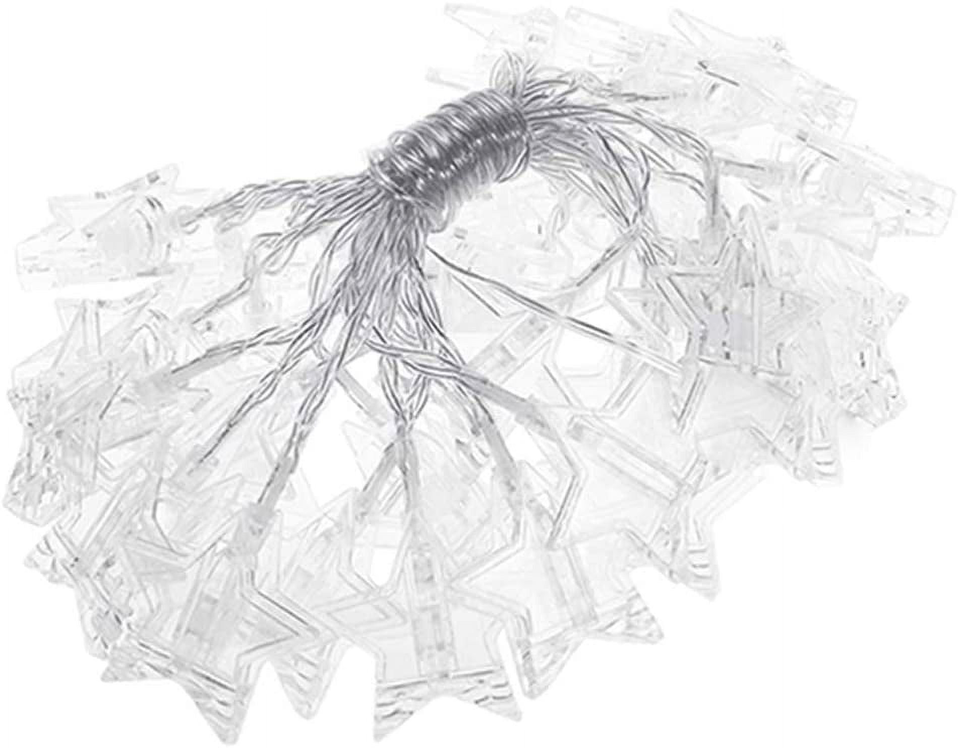 Photo Clips String Lights LED Fairy String Lights Decorative Star Clip ...