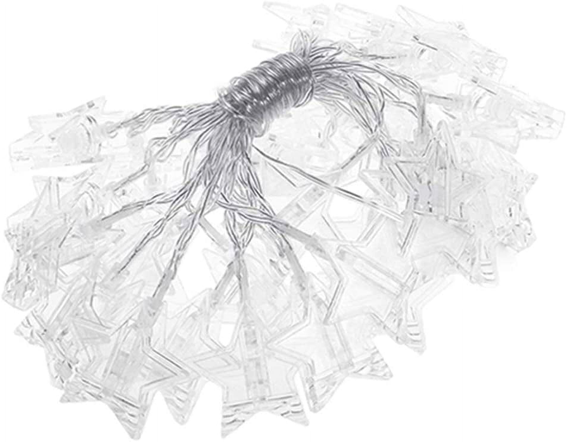 Photo Clips String Lights LED Fairy String Lights Decorative Star Clip ...