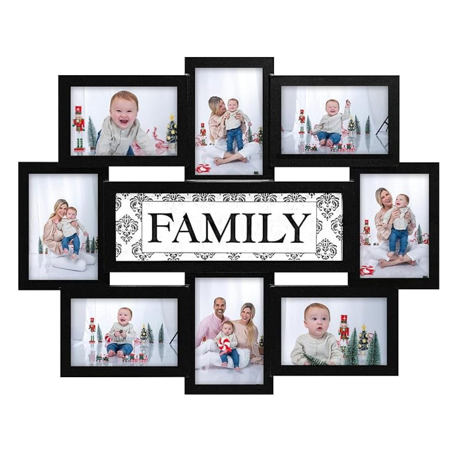 - Photo Collage Frame for Wall Family Picture Frames Collage Wall Decor ...