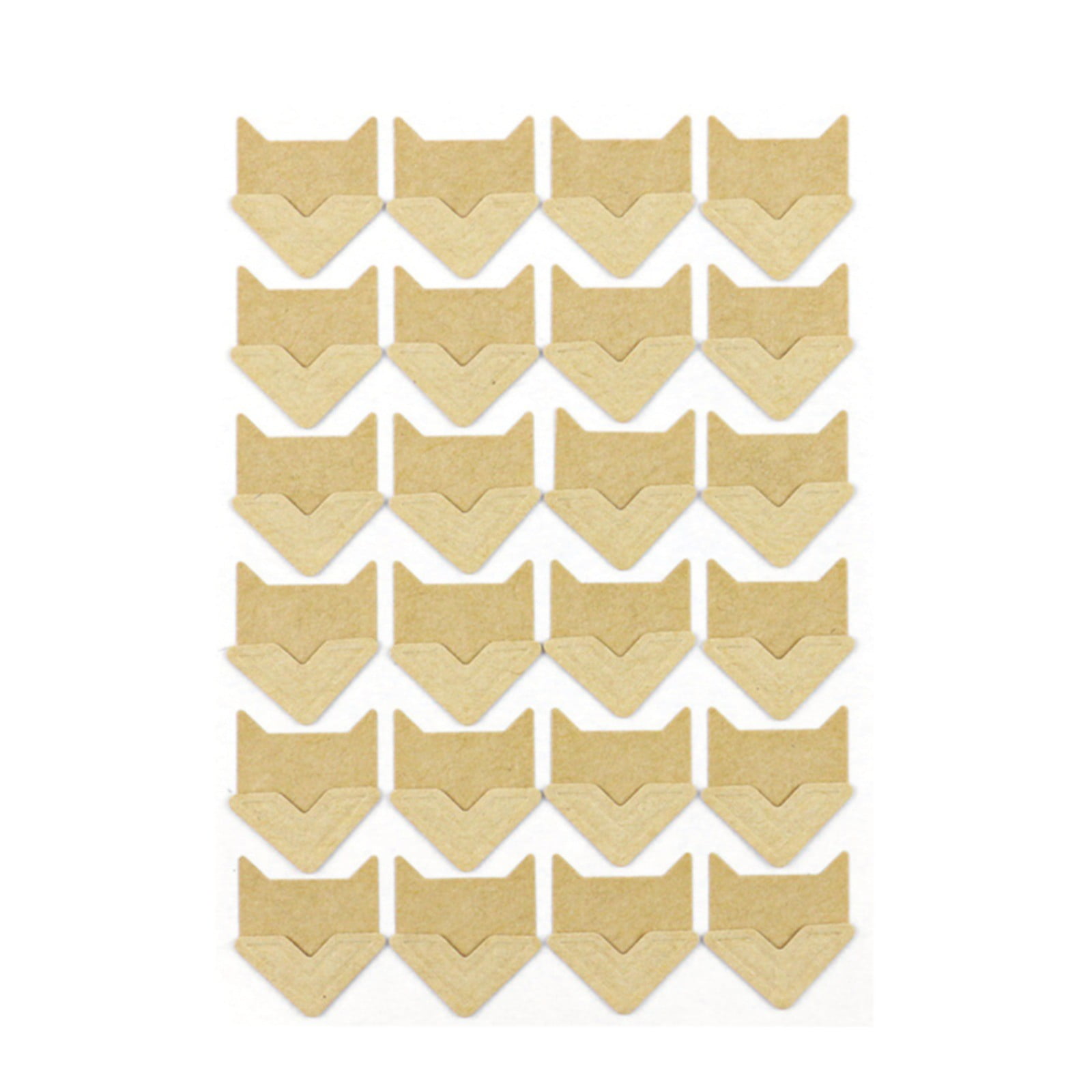 Photo Corners DIY Adhesive Vintage Stickers for Cowhide Leather Color ...