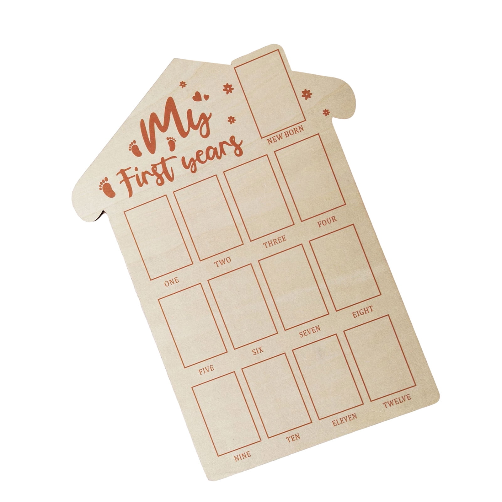 Photo Display Board First Year Picture Frame 12 Months Picture Frame ...