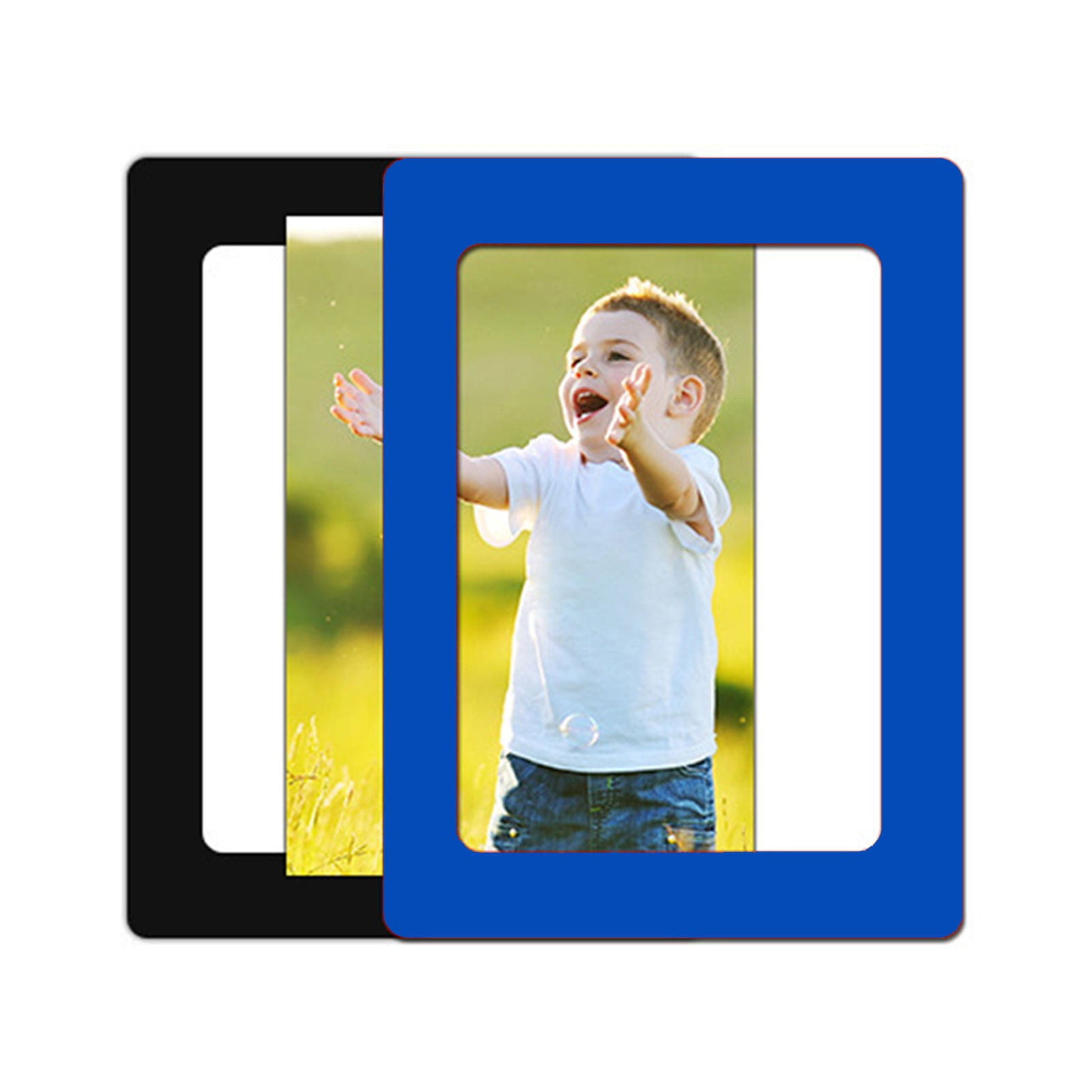 Photo Frame Anti-drop Magnetic Process Thin No Punch Self Viscosity DIY ...