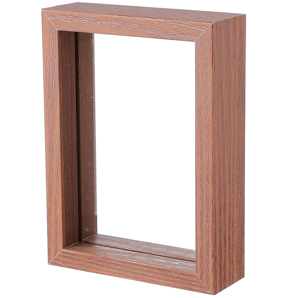 ifundom Ifundom Light Brown Picture Frame for Plants Flower Specimens ...