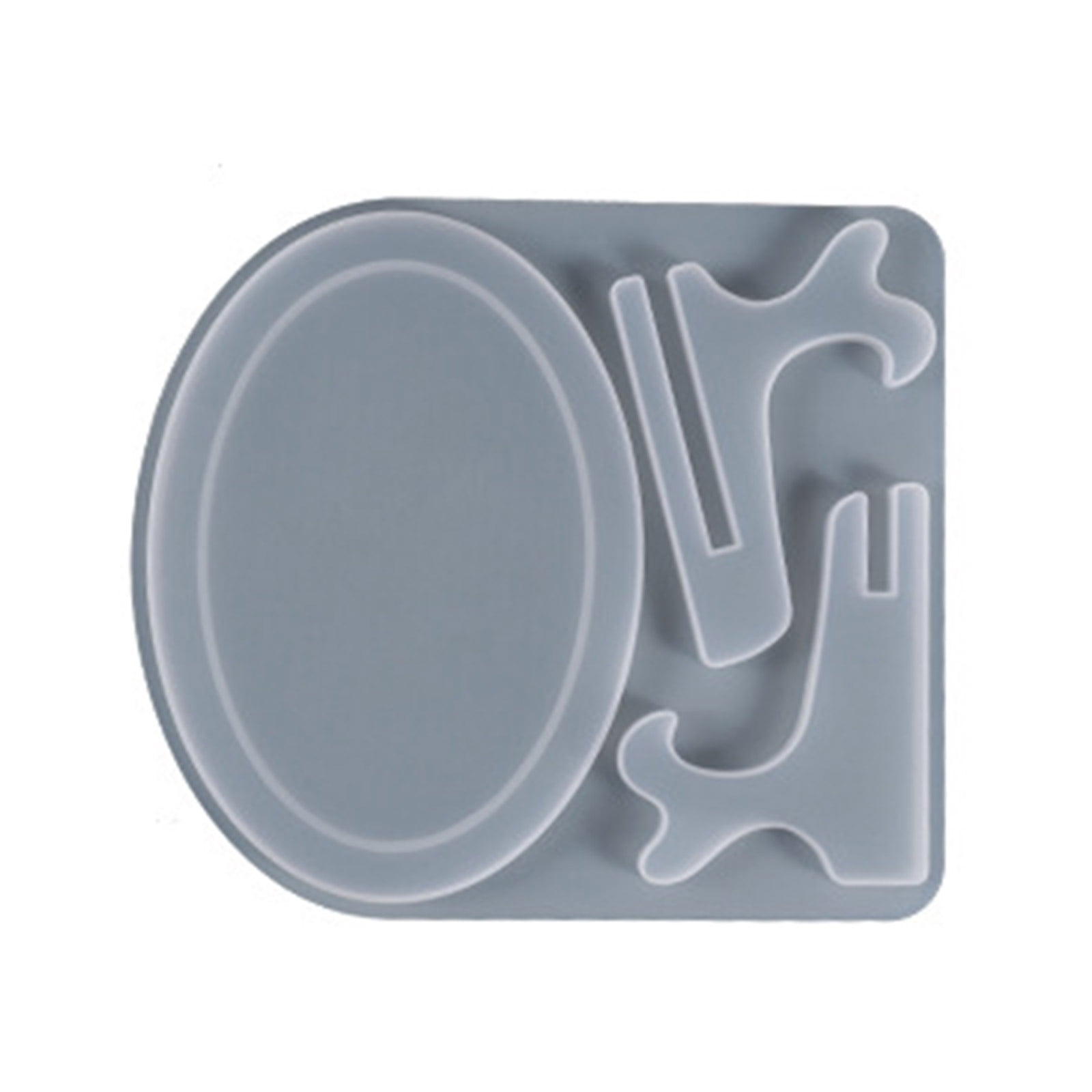 Photo Frame Epoxy Resin Mold with Display Stand Mold Rectangle Oval ...