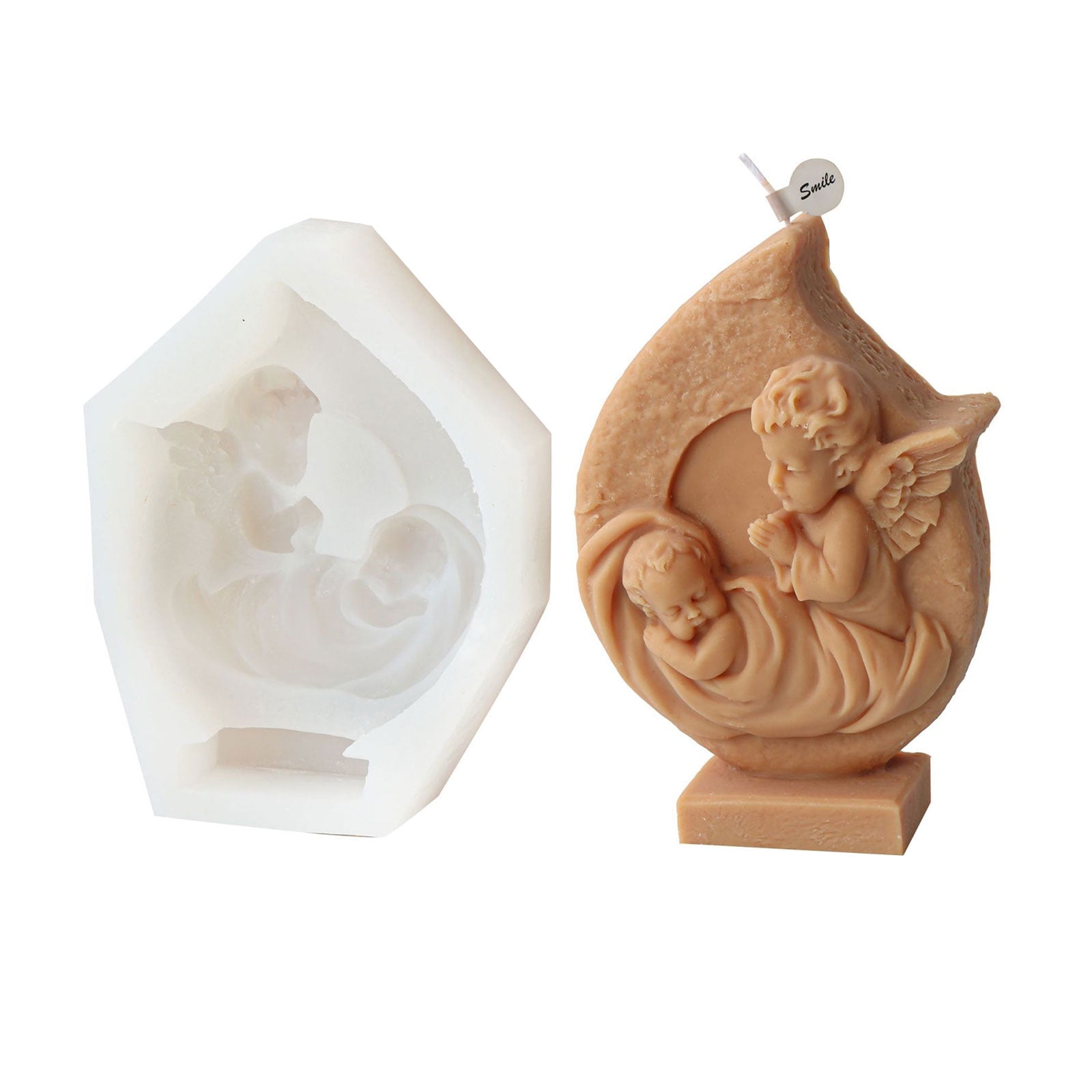 Photo Frame Fairy Silicone Candle Mold Handmade Aromatherapy Plaster ...