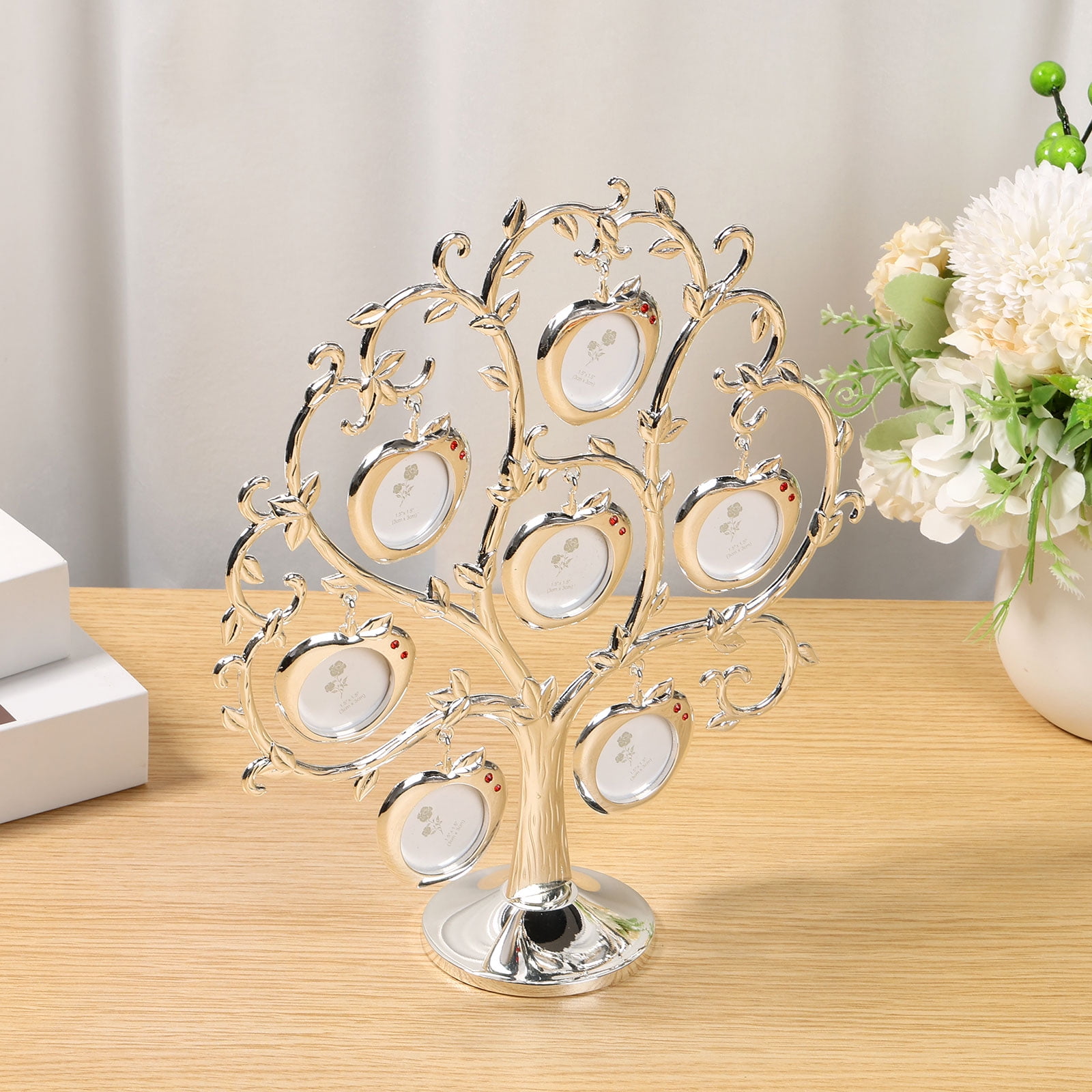 Photo Frame Family Tree Metal Family Tree Photo Frame Tree Shape ...