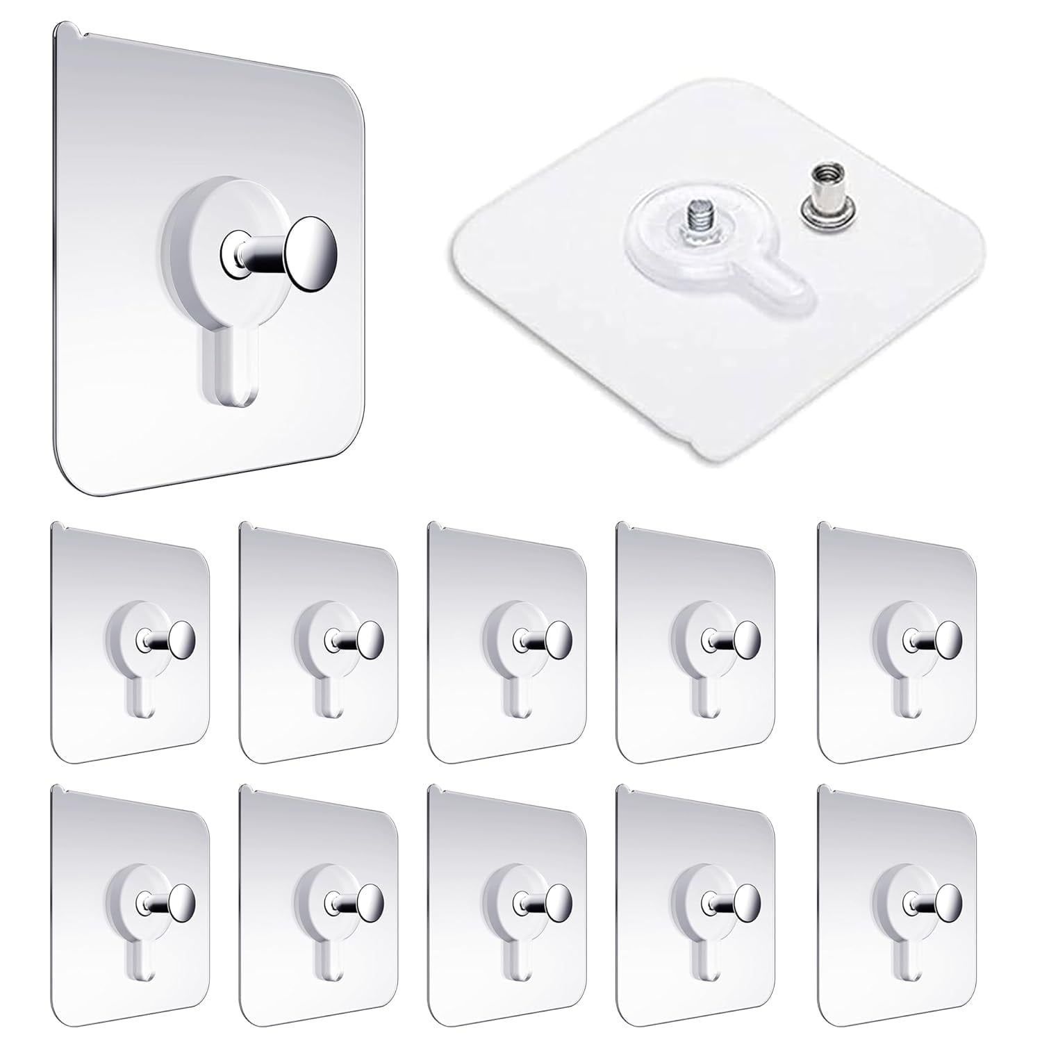 Photo Frame Hooks for Wall Without Drilling Self Adhesive Hooks Wall ...