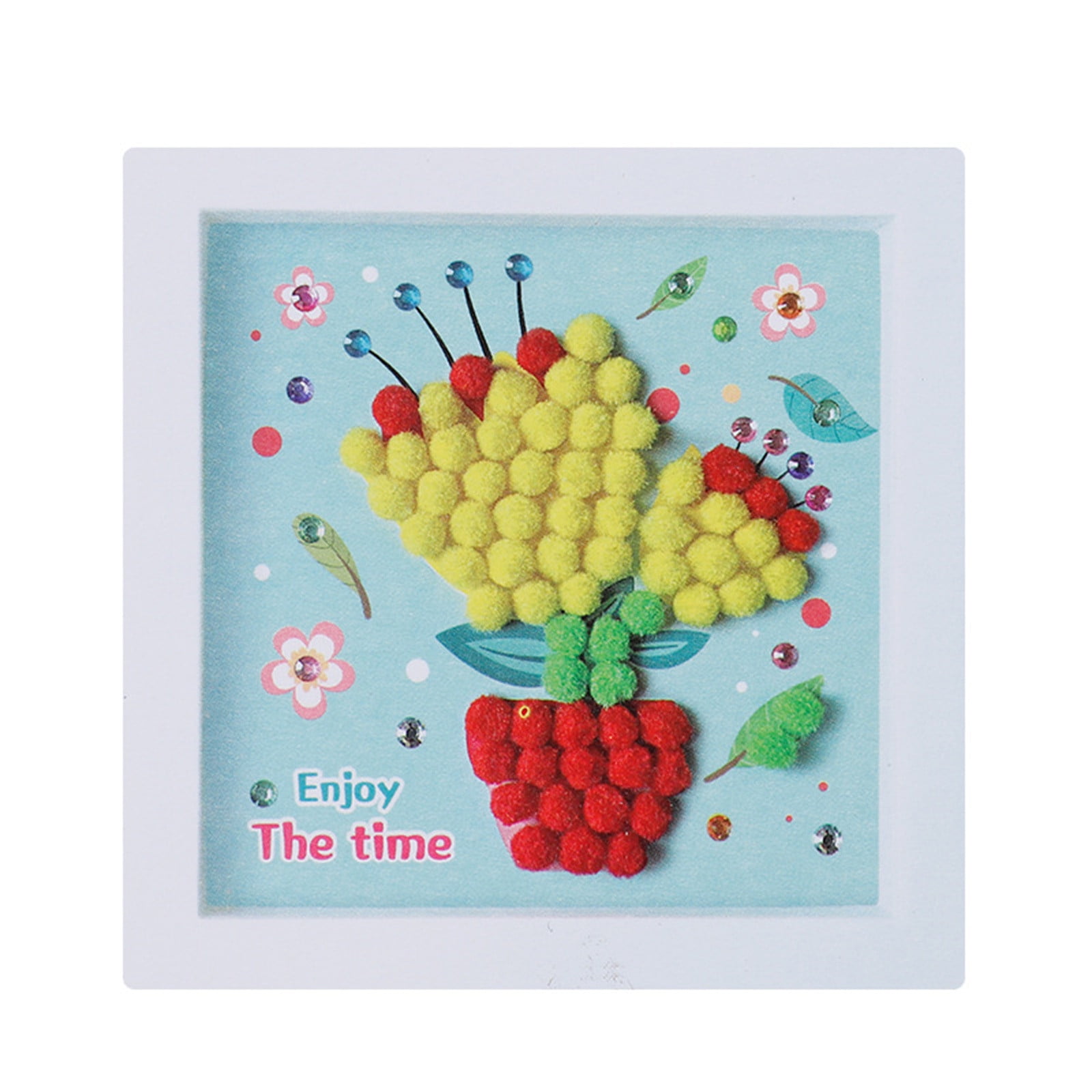 Photo Frame Kit, Make Your Own Colorful Beads Frame Kit, DIY Art ...