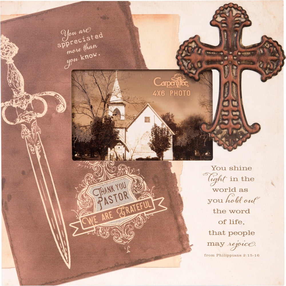 Photo Frame-Pastor (11 x 11) - Walmart.com