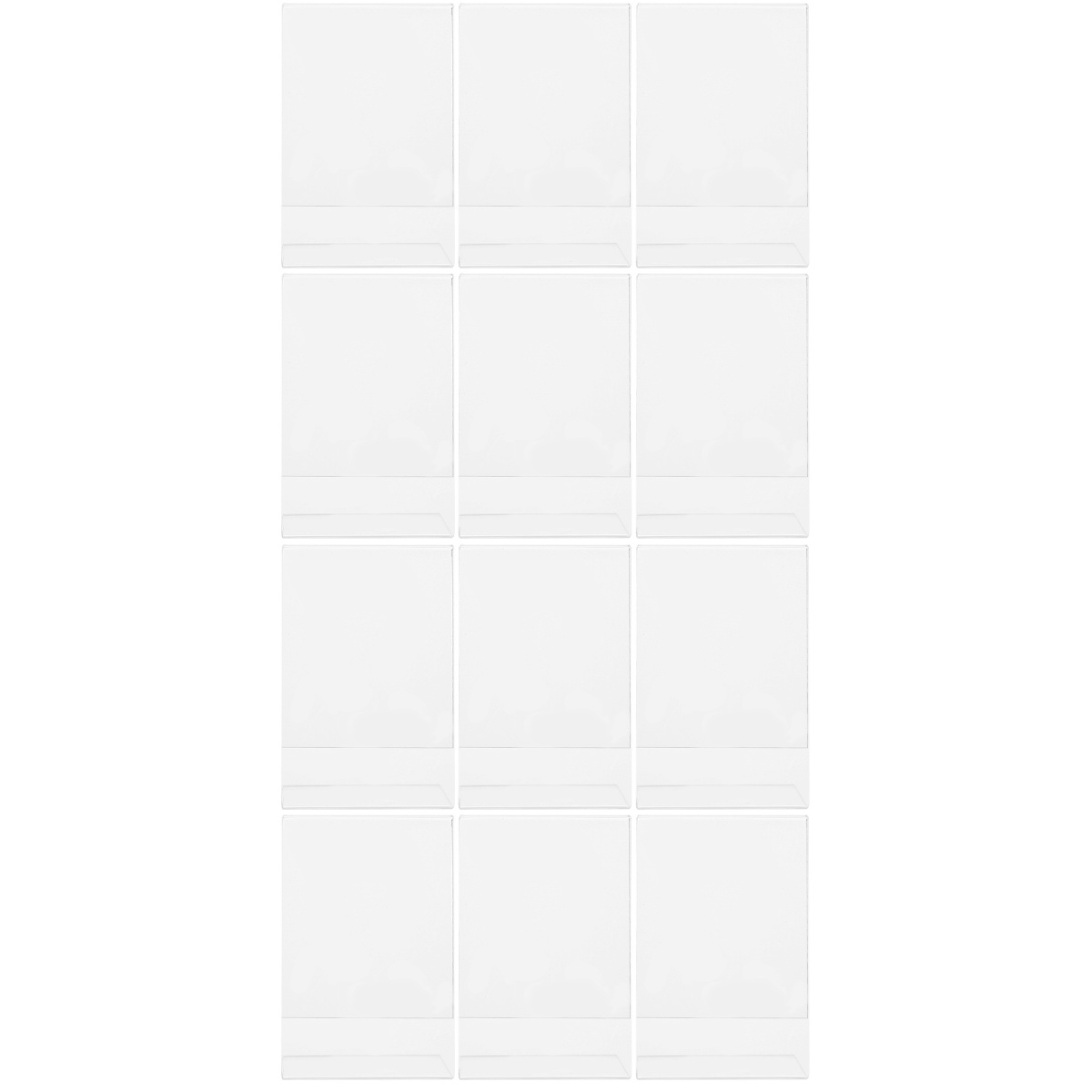 Photo Frame Picture Display Clear Stand Shelf Frames Wedding Shelves ...