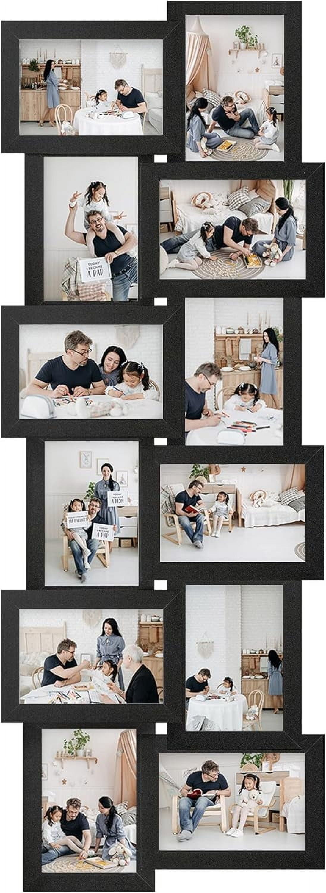 Photo Frame Picture Frame Long Fall Shape Black Gallery Collection 32 ...
