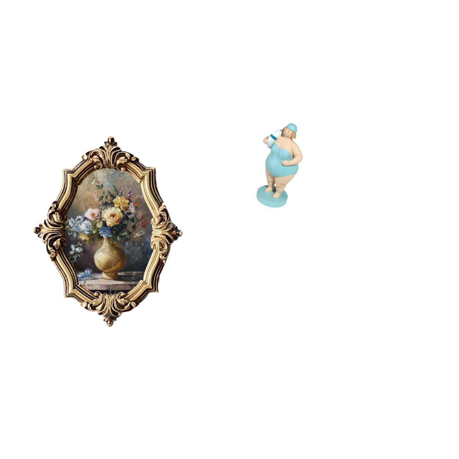 Photo Frame Picture Frame Swimsuit Lady Figurine Resin Material for ...