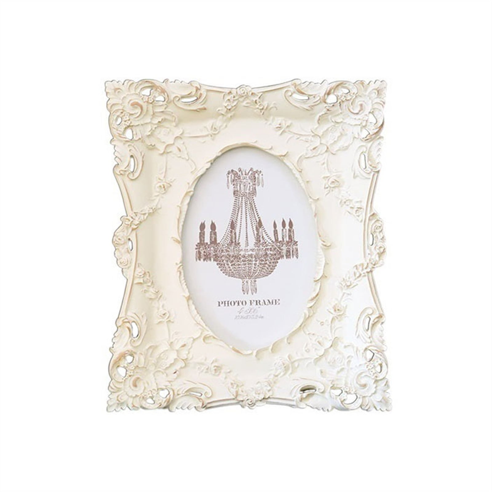 Photo Frames European Classic Light Luxury Embossed Photo Frame Resin ...