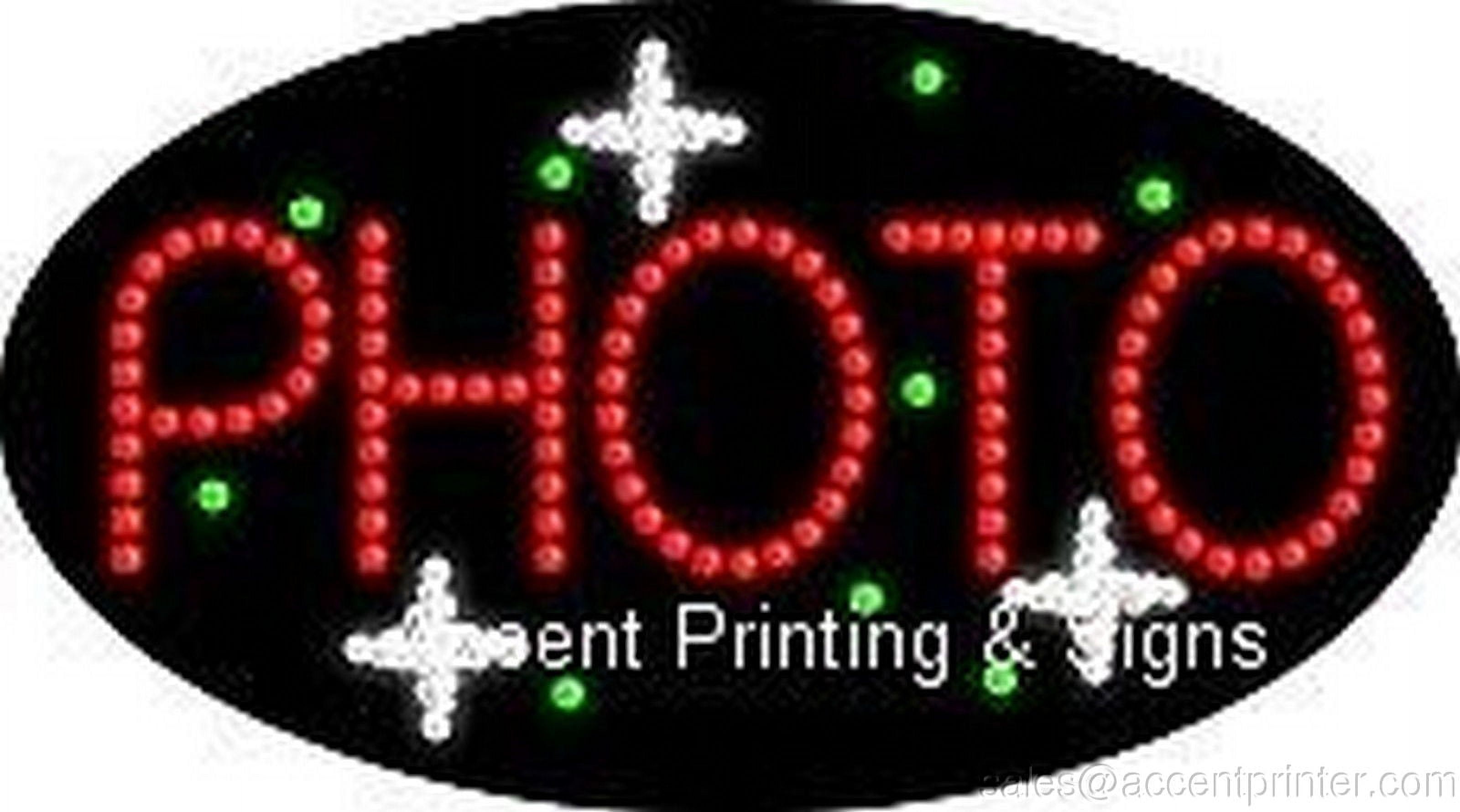 Photo Indoor Flashing & Animated High Impact Energy Efficient LED Sign ...