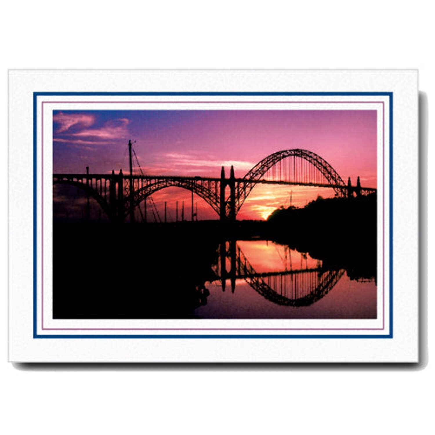 Photo Insert Card, Cardstock with Double Border, Set of 10 for 4x6 ...