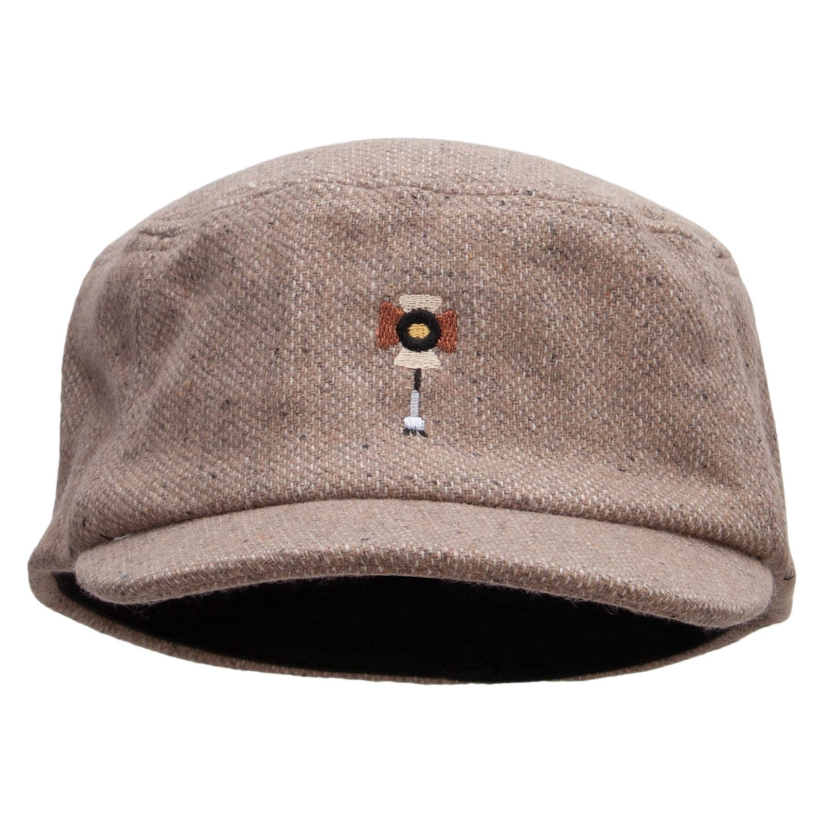 Photo Lights Wool Fashion Fitted Engineer Cap - Khaki OSFM - Walmart.com