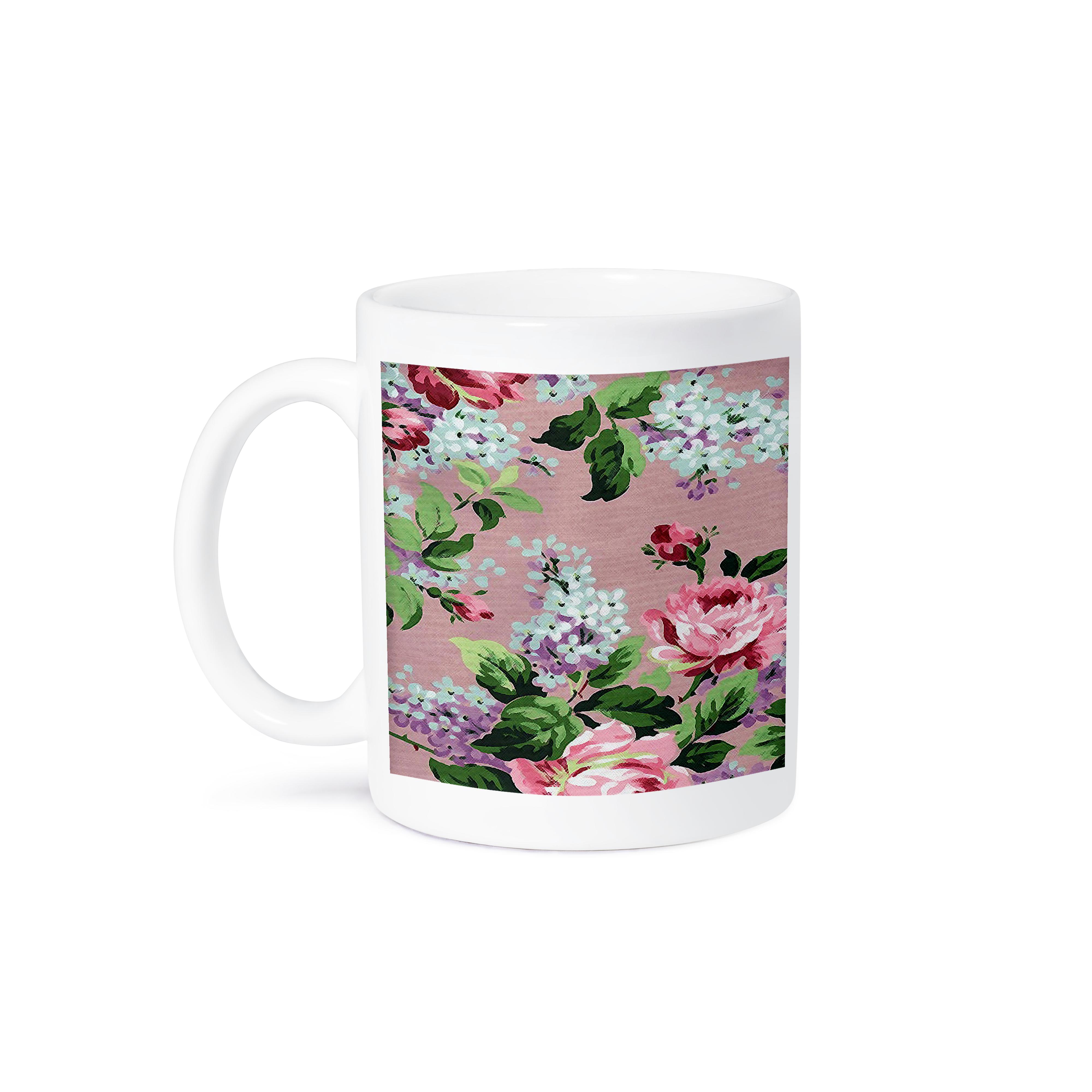 Photo Of Traditional Canvas Painting Of Floral N Rose N Violet, 15oz ...