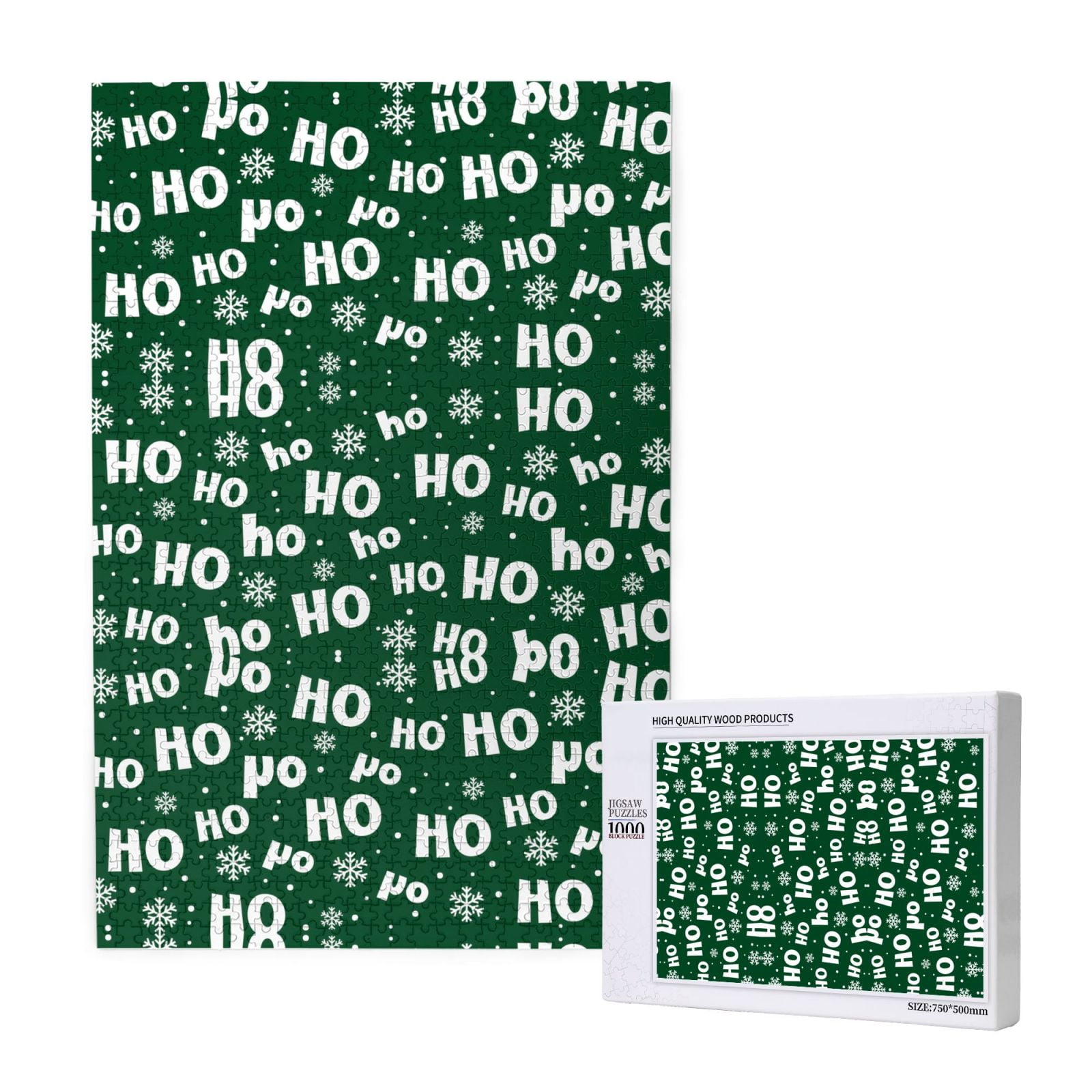Photo Puzzle Ho Ho Ho A 1000 Piece Family Reunion Puzzle, Wooden ...