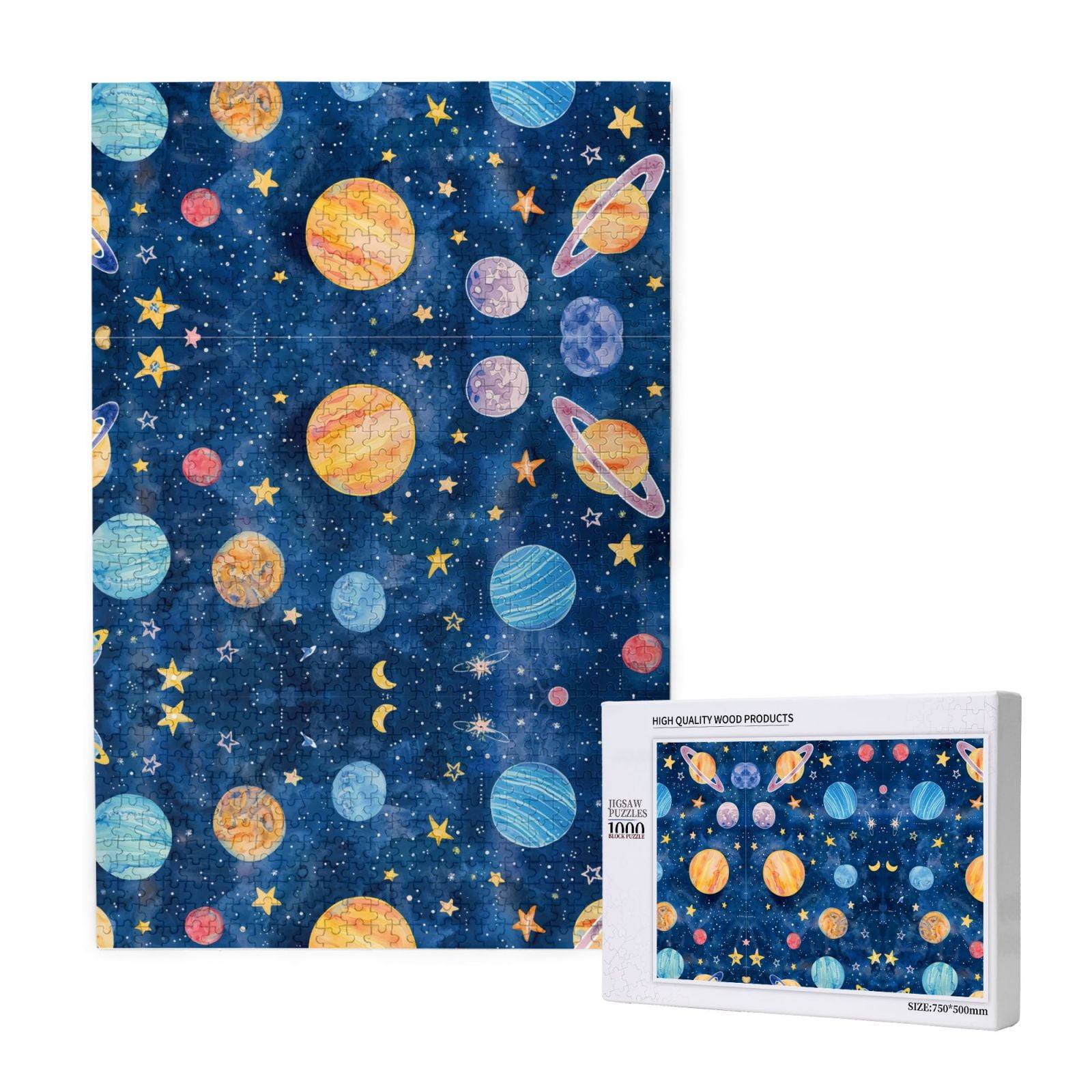 Photo Puzzle Planets And Stars1 1000 Piece Family Reunion Puzzle ...
