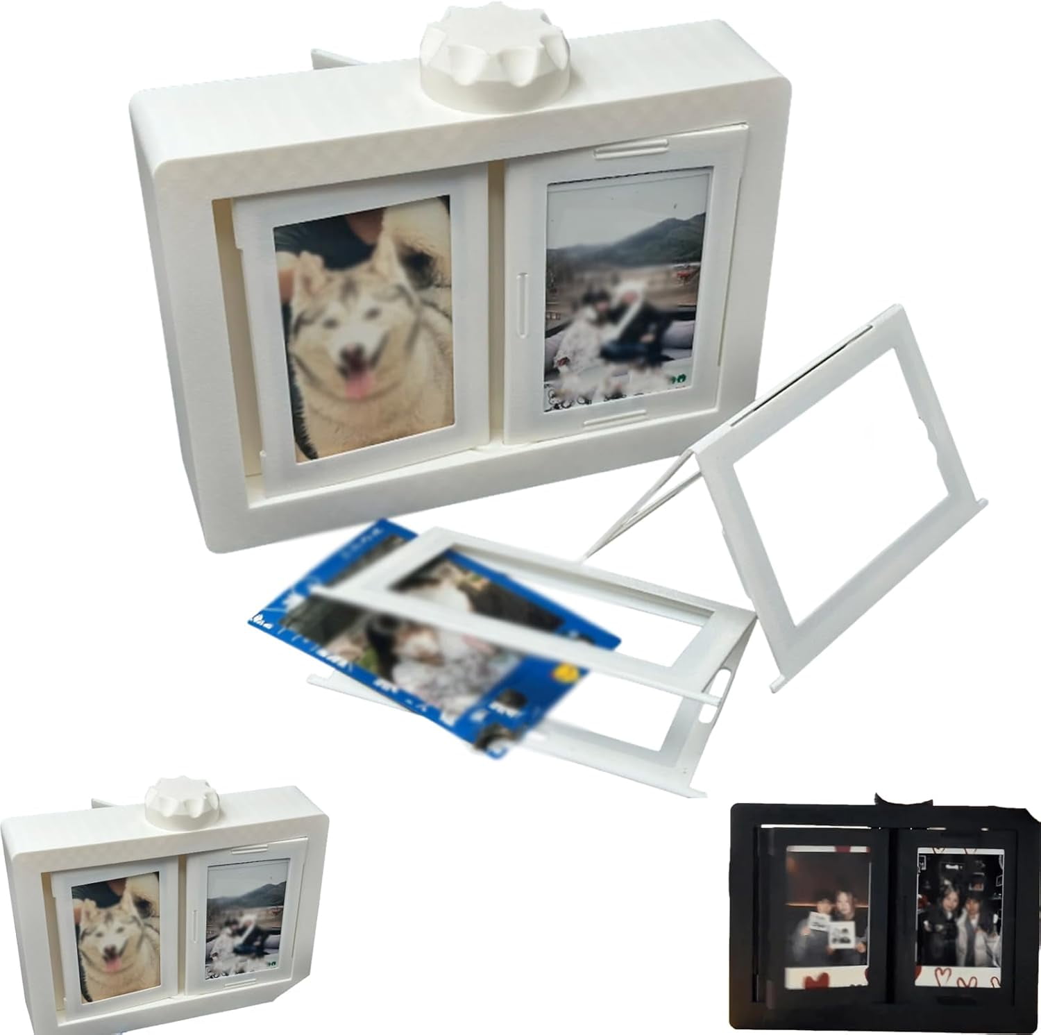 Photo Rotating Page-Turning Ornaments,Personalized Picture Flip Book ...